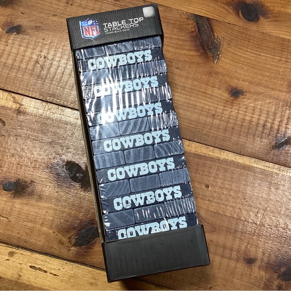 NFL | Games | New Nfl Dallas Cowboys Table Top Stackers Tower Build ...